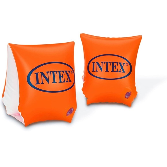 Intex | Other | Lot Of 2 Intex Deluxe Inflatable Arm Band Floats For ...